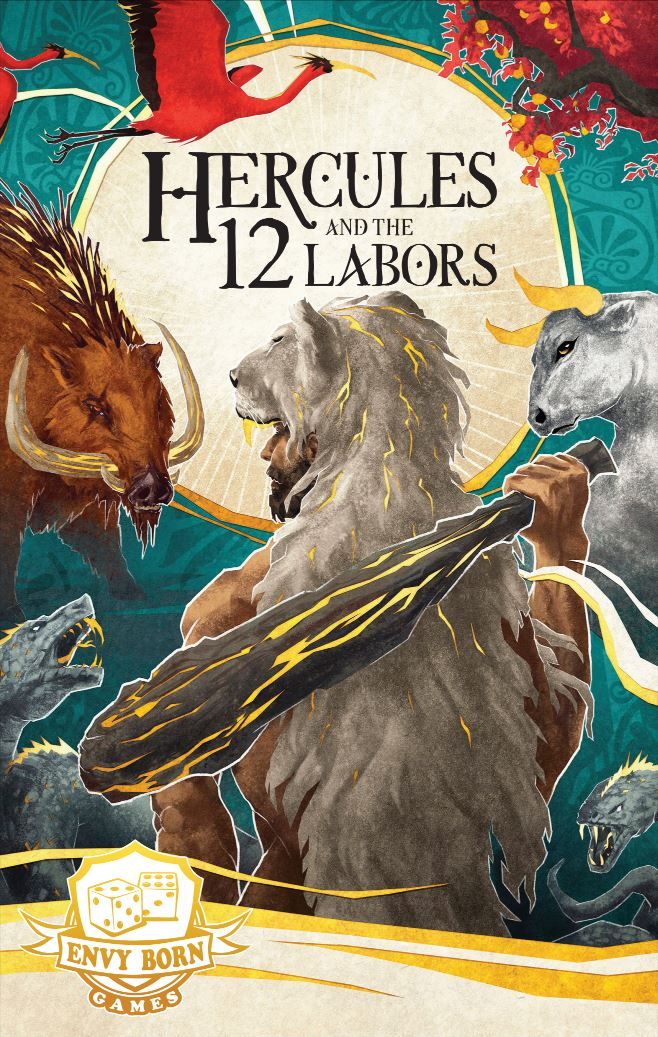Hercules And The 12 Labors - Board Game – Game Shack