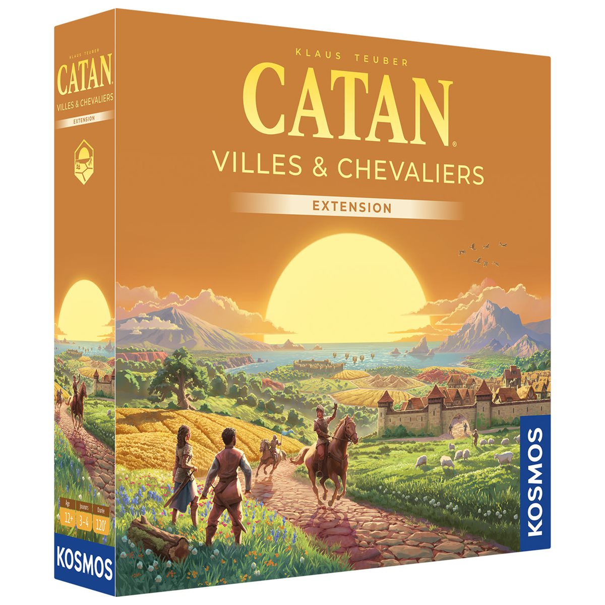 CATAN Ext: Villes Et Chevaliers - 6E Edition (FRENCH) - Board Game ...