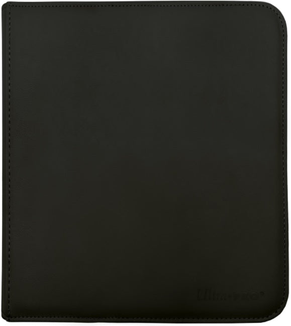 Ultra-Pro 12-Pocket Zip-Binder - Black – Game Shack