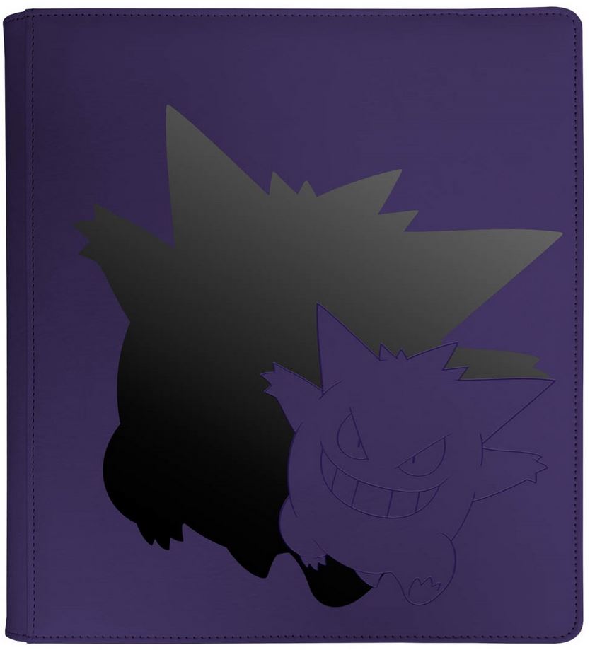 Ultra Pro Zipper Binder Pro 12-Pocket Pokemon Elite Gengar - Board Gam ...