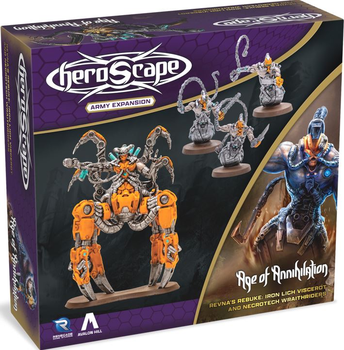 Buy Heroscape Revna's Rebuke - Iron Lich Viscerot And Necrotech ...