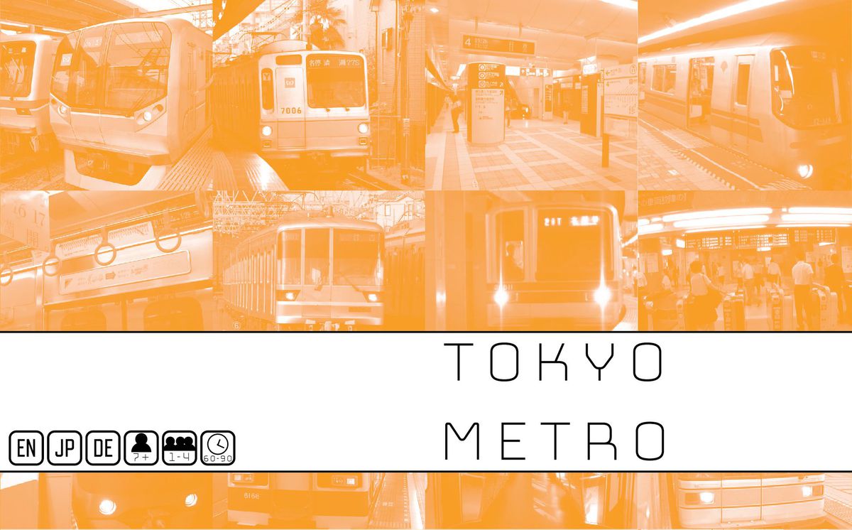 Buy Tokyo Metro - Board Game in Canada – Game Shack