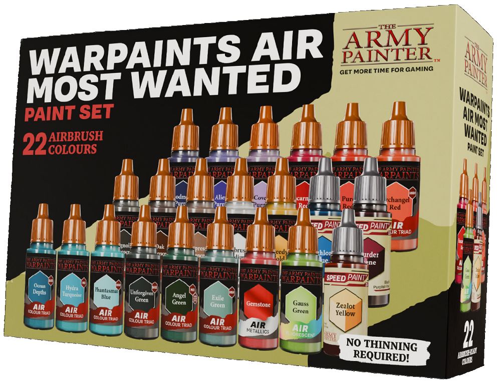 Warpaints: Air Most Wanted Paint Set - Board Game – Game Shack